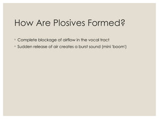 Mastering the power of plosive sounds (Pop, Punch, Power) | PPT