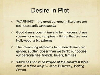 CREATIVE WRITING: Plot | PPTX