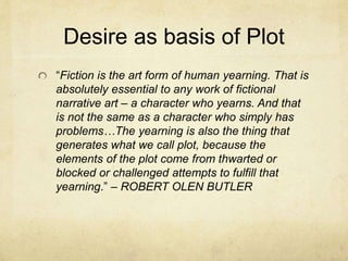 CREATIVE WRITING: Plot | PPTX