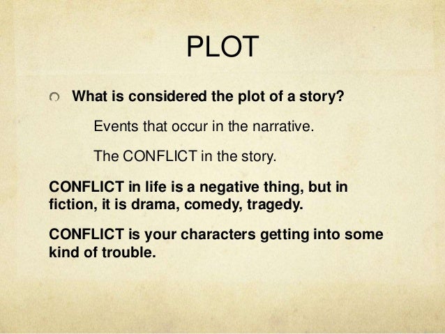 CREATIVE WRITING: Plot