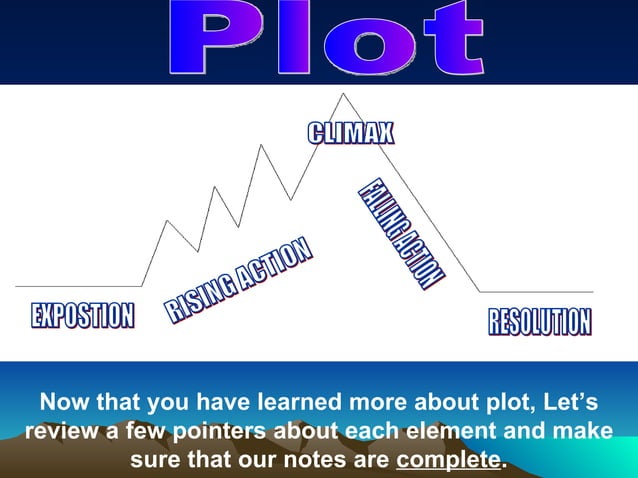 Elements of Plot | PPT | Fiction | Books and Literature