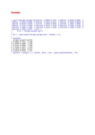 Advanced Data Visualization Examples with R-Part II | PDF