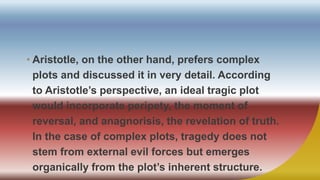 plot and unities.pptx English language and | PPT