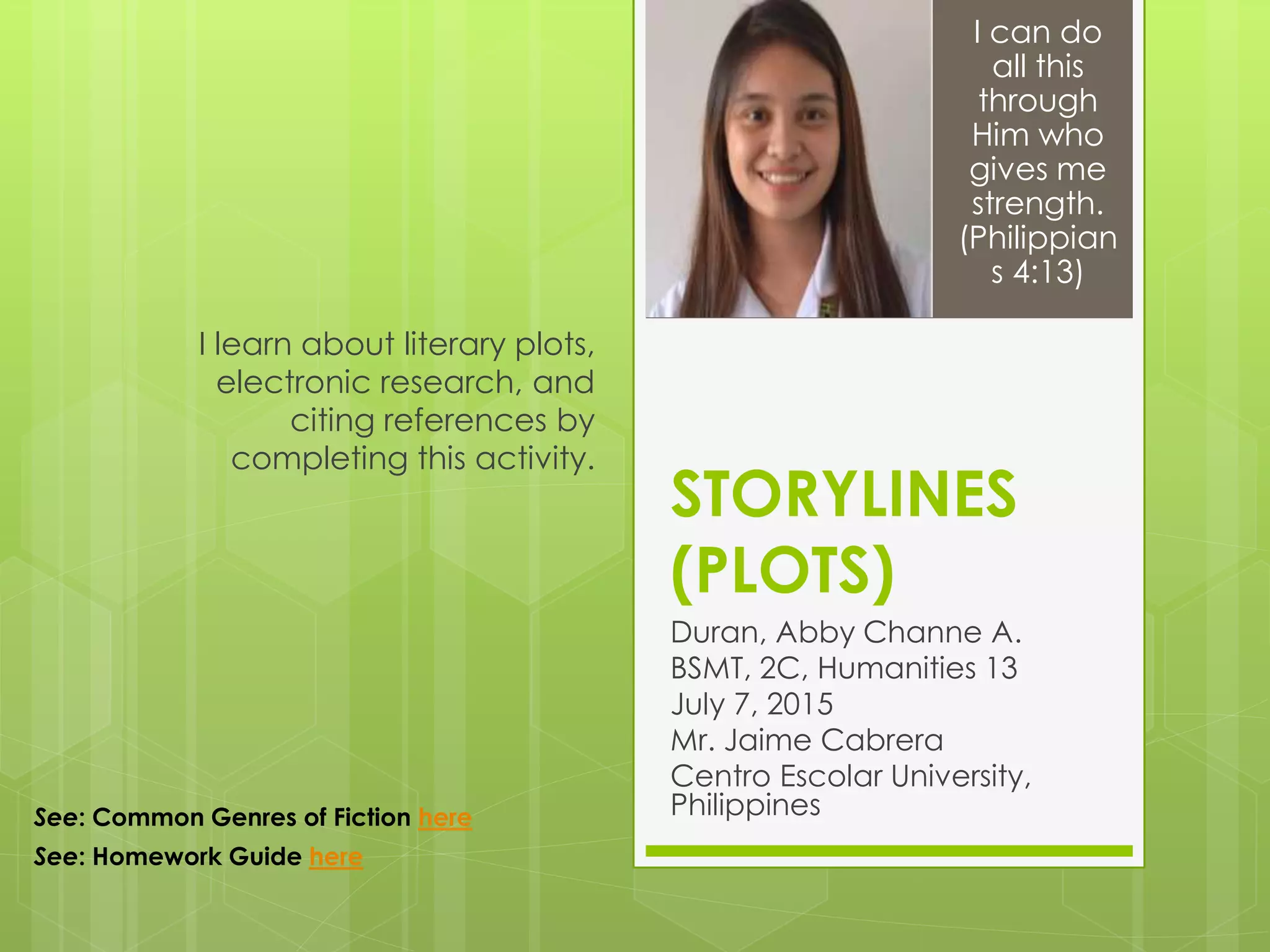 Plot Elements | PPT