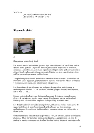 Ploteo Y Serigrafia Alzola,Delprato,Fiorenza,Menendez | PDF