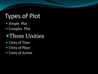 Plot is the soul of tragedy | PPT