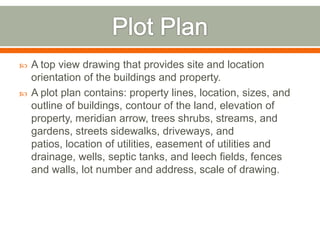 Plot plans | PPTX