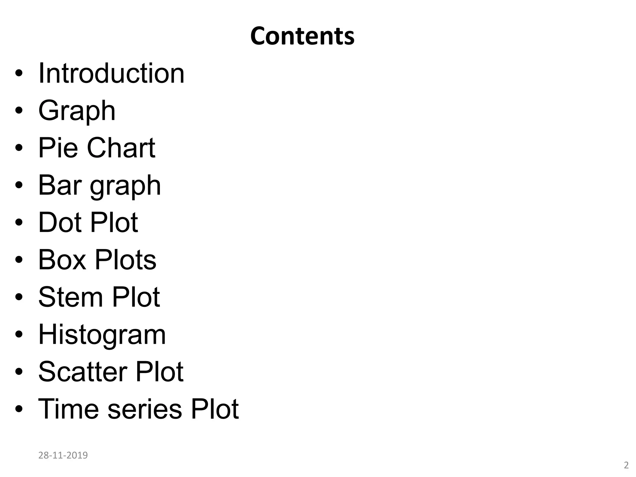 Basic understanding of Plots and diagrams used in data interpretation | PPTX