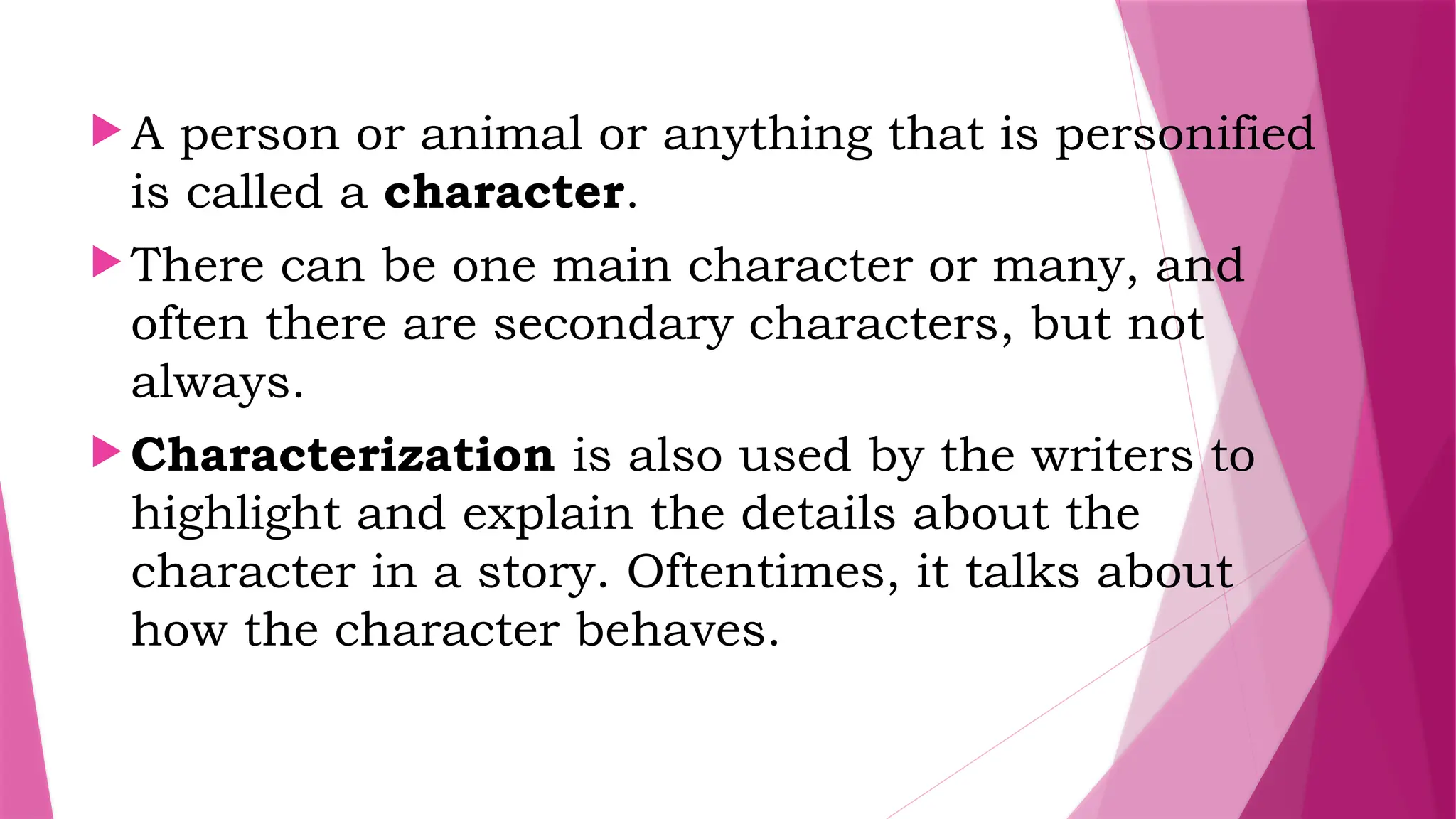 Plot, Setting, and Characterization in a.pptx