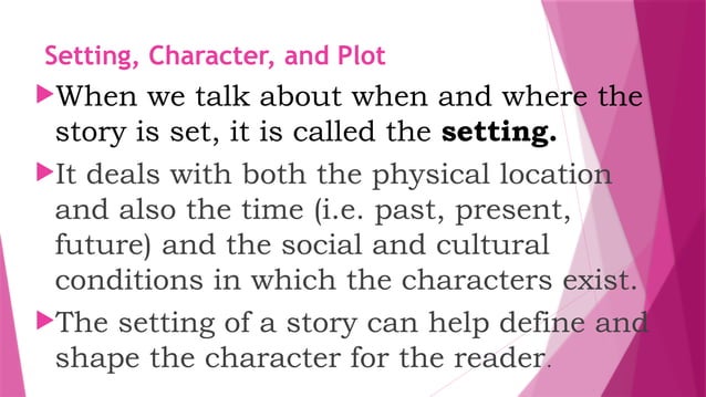 Plot, Setting, and Characterization in a.pptx