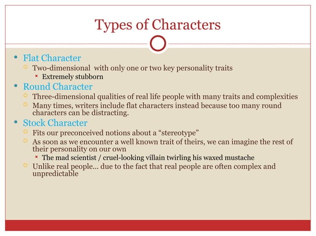 Powerpoint presentation about Plot, Setting, Characterization.ppt