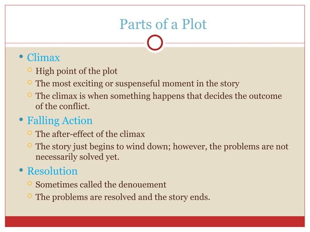 Powerpoint presentation about Plot, Setting, Characterization.ppt