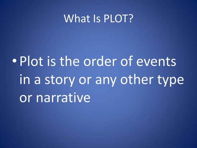 Plot Structure | PPTX