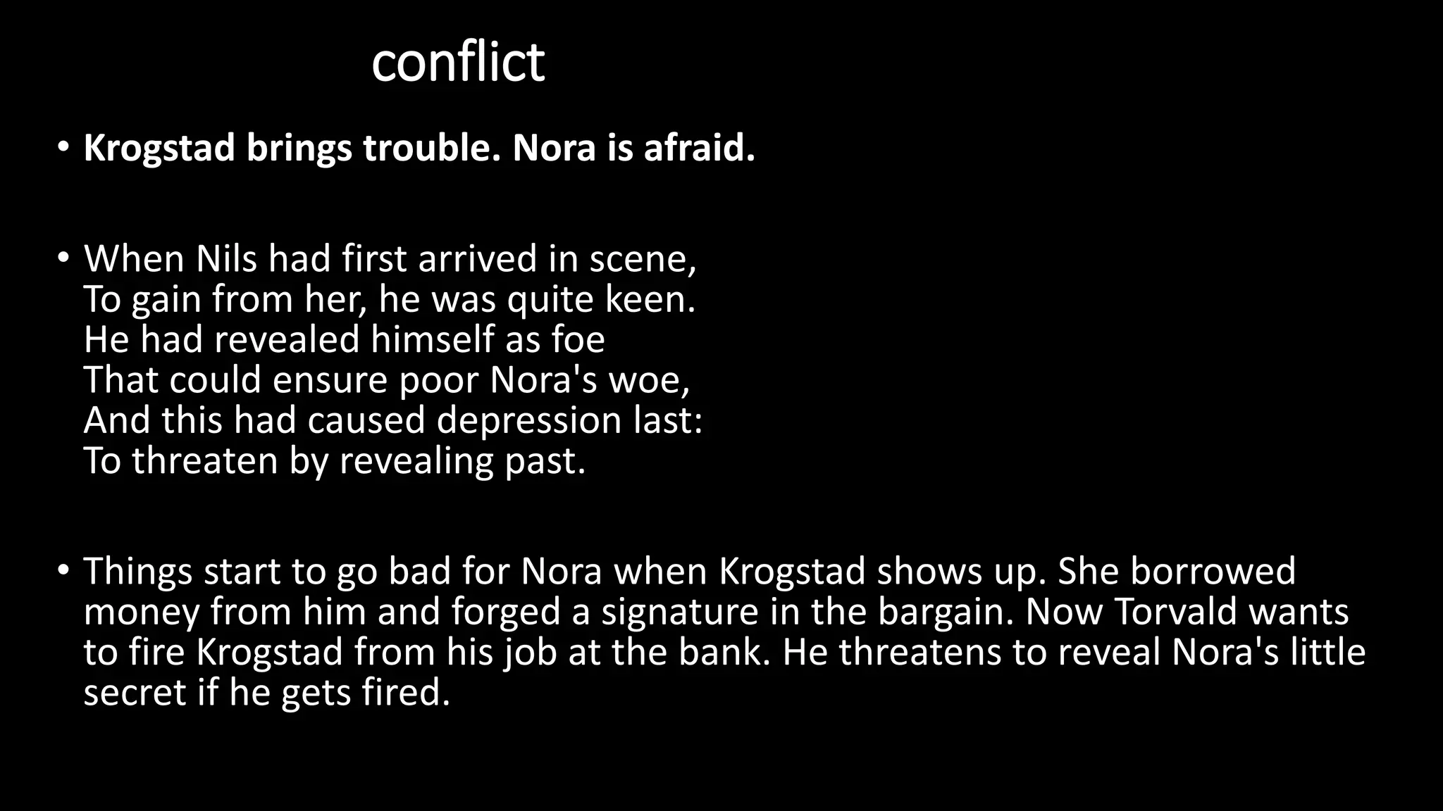 Plot structure of Doll's House | PPTX