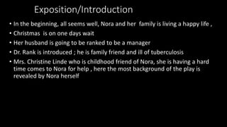 Plot structure of Doll's House | PPTX