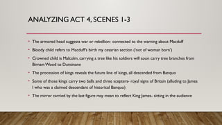MACBETH Plot Summary- Act 4, Scenes 1-3.pptx