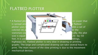 Printer Plotter (special printers ) | PPTX