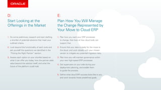Your path to Oracle ERP Cloud | PPT