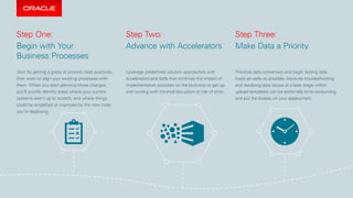 Your path to Oracle ERP Cloud | PPT