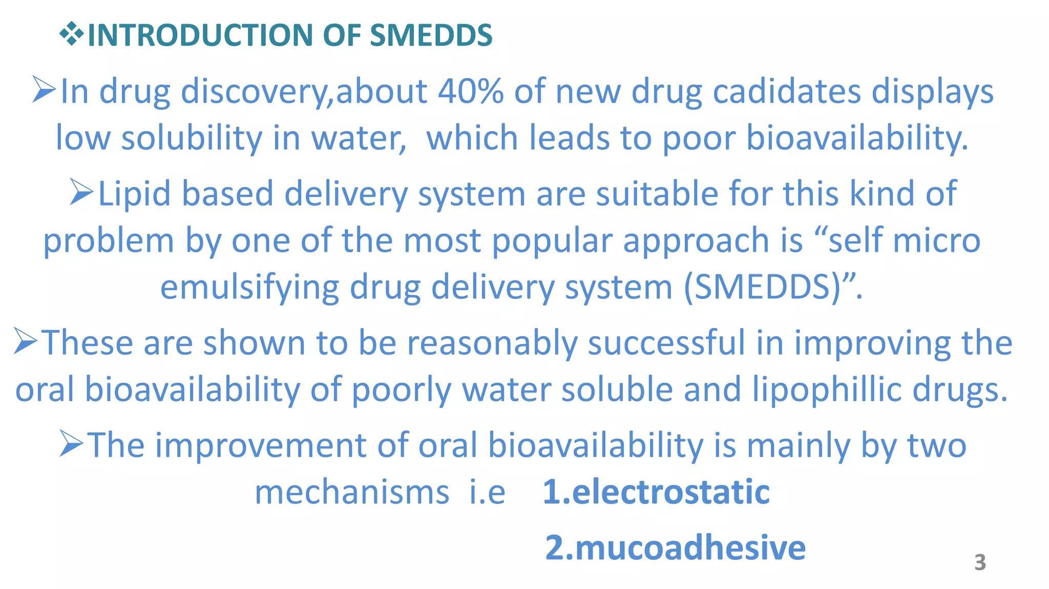 Plotting of ternery phase diagram for preparation of SMEDDS | PPTX