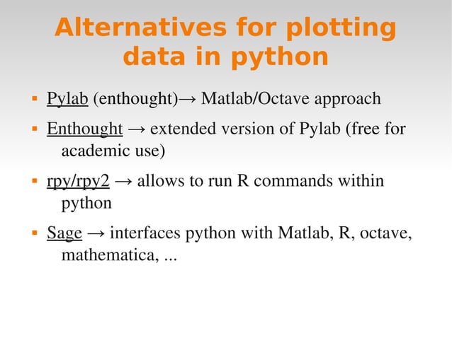 Plotting Data With Python And Pylab Pdf Programming Languages Computing