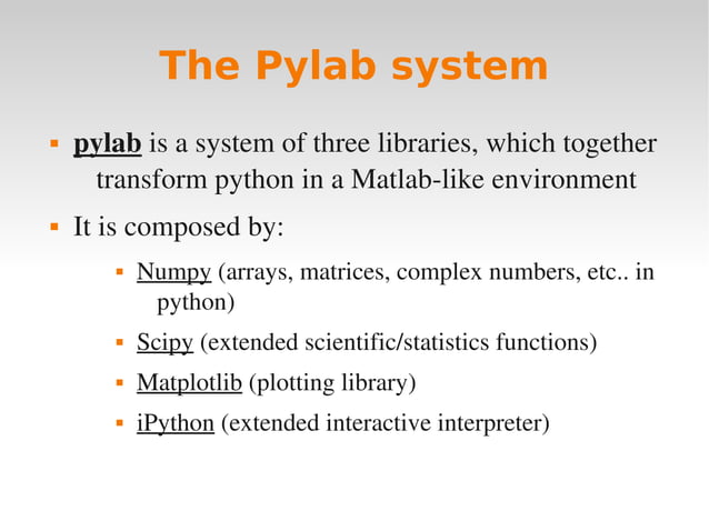 Plotting Data With Python And Pylab Pdf Programming Languages