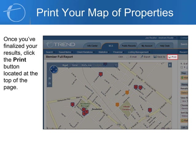 Enhance Your Listing Presentation with TREND Maps! | PPT | Office ...