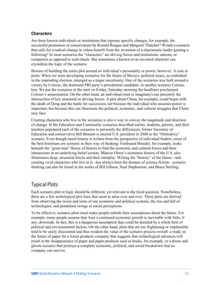 Plotting Your Scenarios | PDF