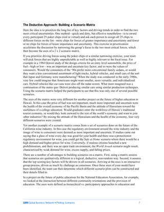 Plotting Your Scenarios | PDF