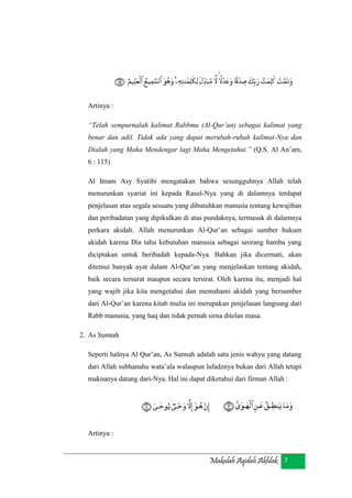 Makalah Aqidah Akhlak | DOCX