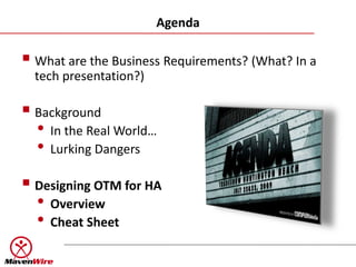 Designing Highly-Available Architectures for OTM | PDF