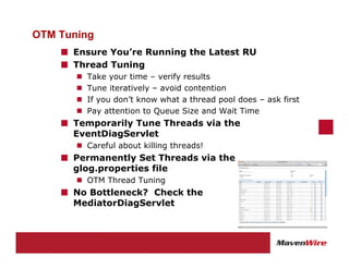 OTM Performance Review and Benchmarking | PDF | Operating Systems | Computer Software and ...