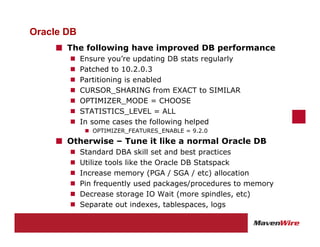 OTM Performance Review and Benchmarking | PDF | Operating Systems | Computer Software and ...