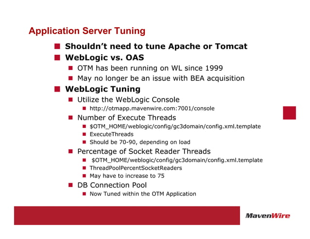 OTM Performance Review and Benchmarking | PDF | Operating Systems | Computer Software and ...