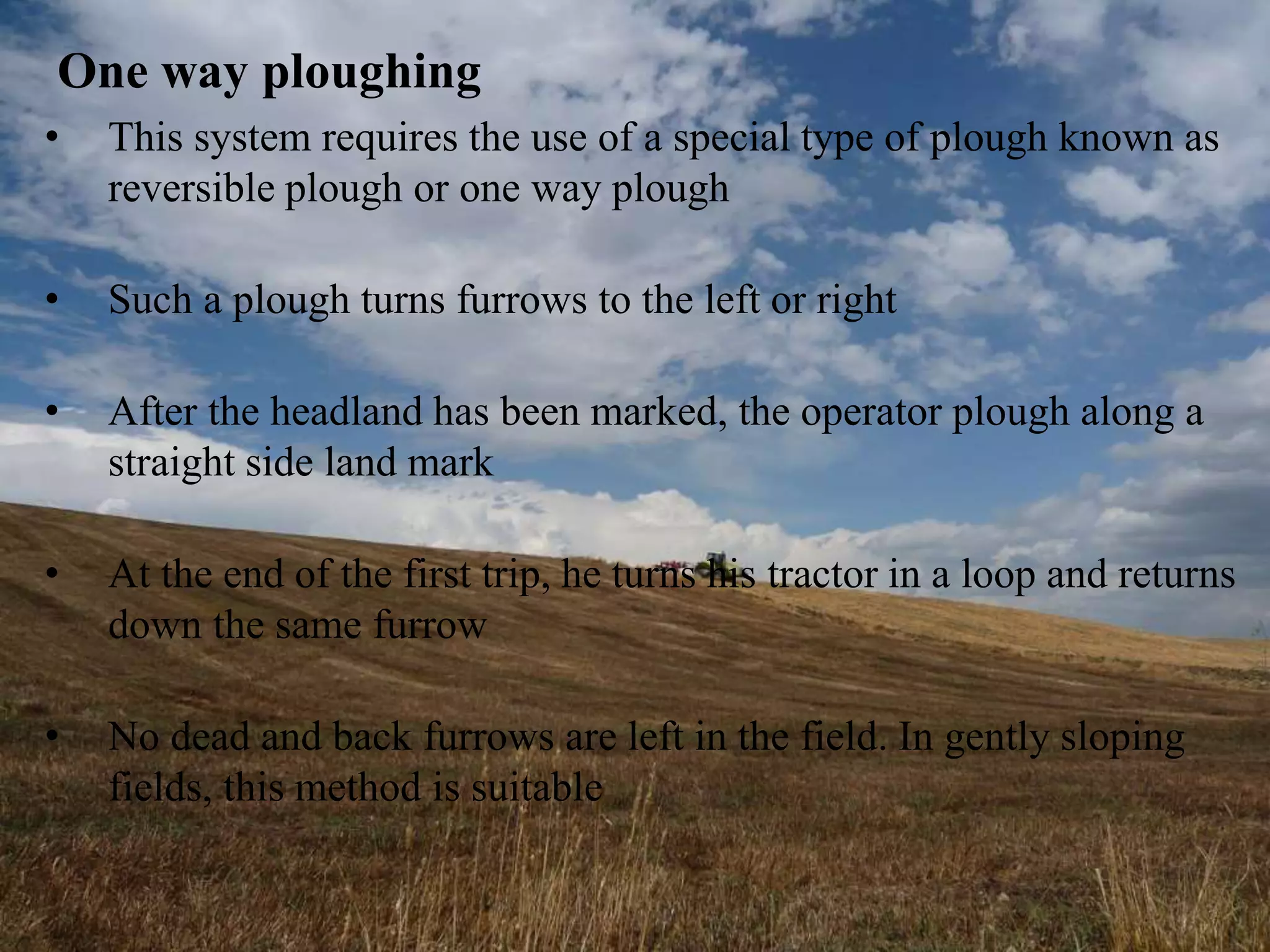 Ploughing pattern | PPTX