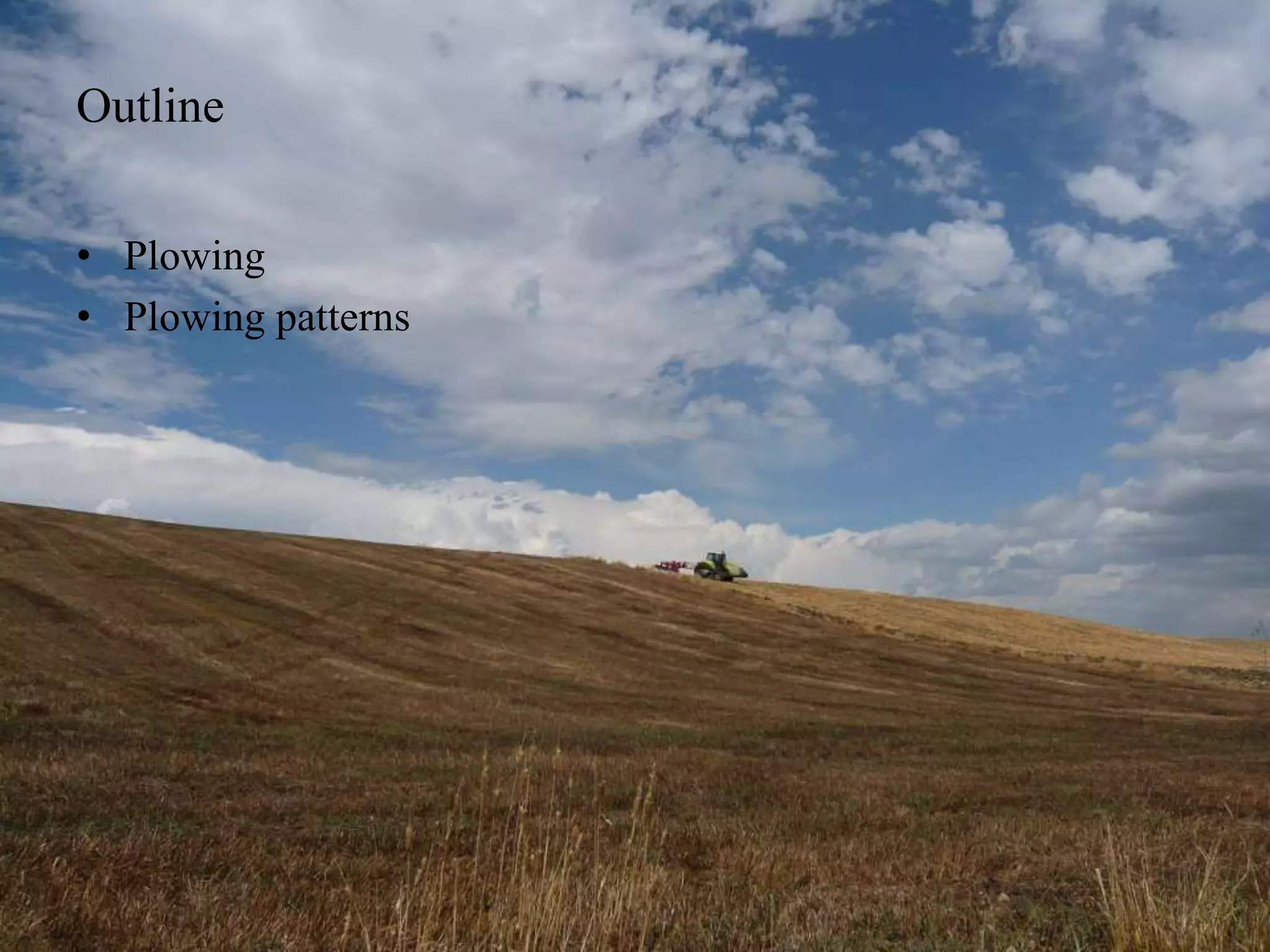 Ploughing pattern | PPTX