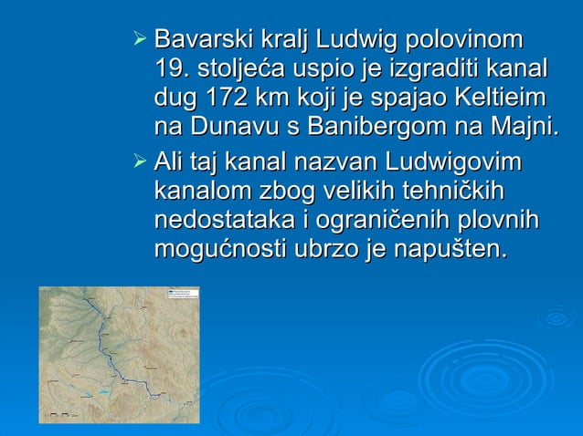 Plovni sustav Rajna Majna-Dunav | PPT