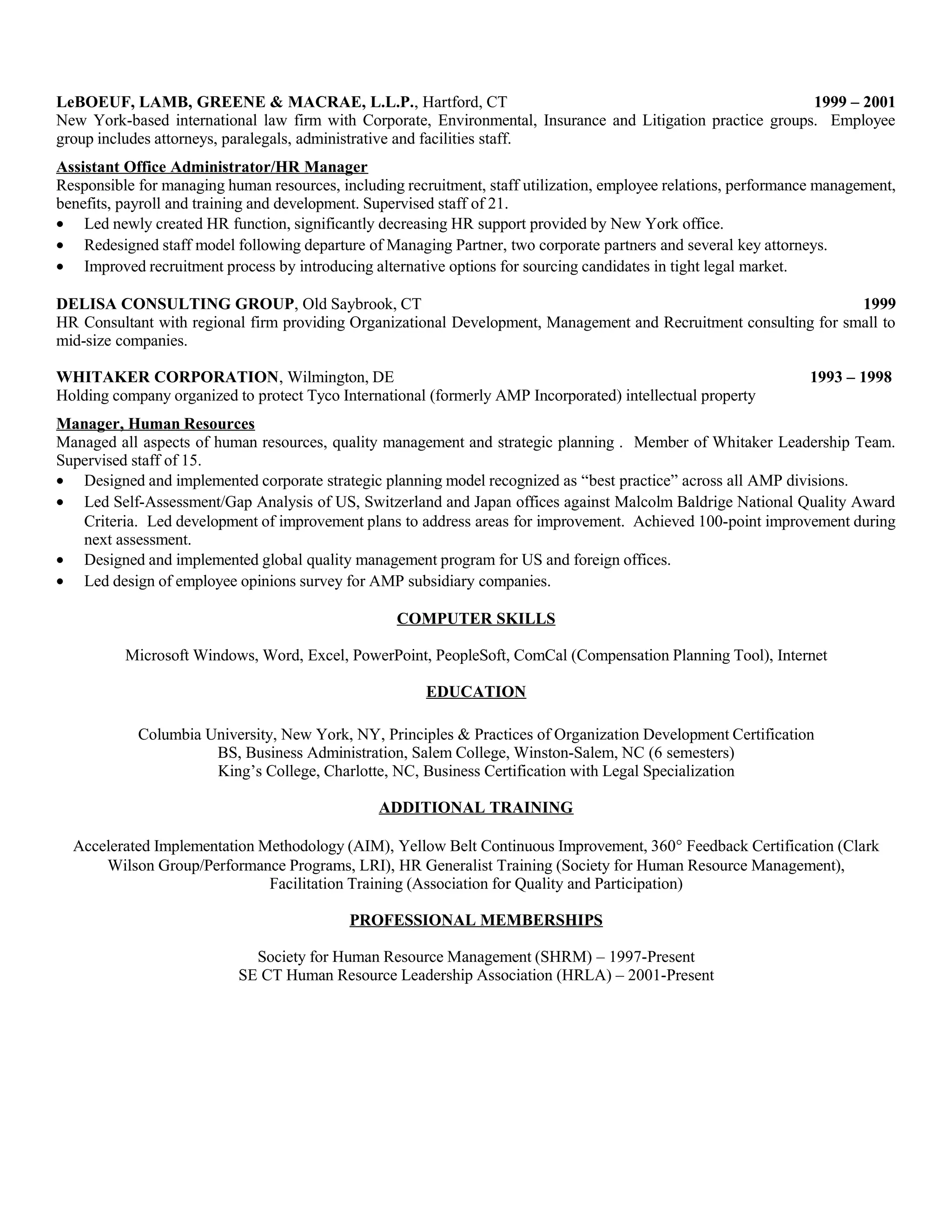 Plowchalk Carol 2008 Resume | DOC