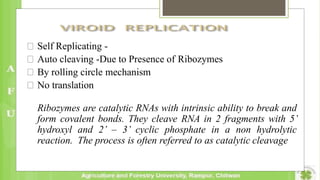 Introduction, history of phytovirology and viroids | PPTX