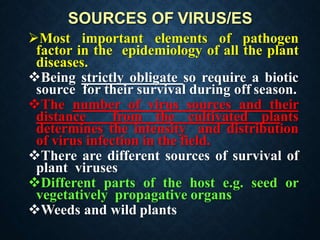 Epidemiology of viral diseases | PPTX
