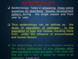 Epidemiology of viral diseases | PPTX
