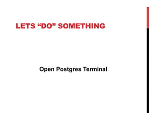 PL/pgSQL - An Introduction on Using Imperative Programming in PostgreSQL | PPT
