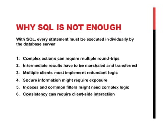 PL/pgSQL - An Introduction on Using Imperative Programming in PostgreSQL | PPTX