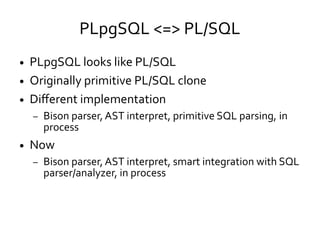 Plpgsql russia-pgconf | PPT