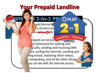Plp prepaid product presentation | PPT