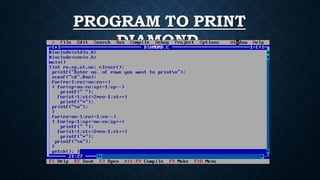 Nested loop in C language | PPTX