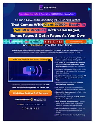 PLR Funnels - A Brand New, Auto-Updating PLR Funnel Creator.pdf