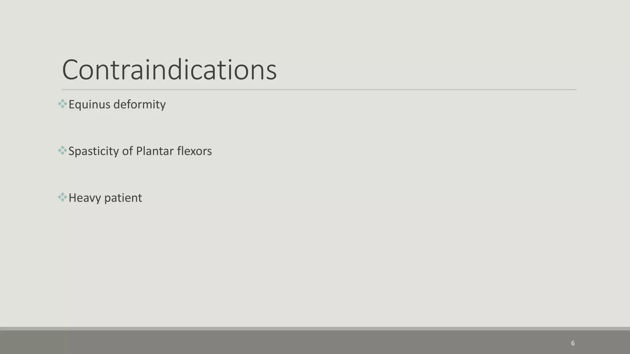 Posterior leaf spring orthosis | PPTX