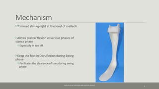 Posterior leaf spring orthosis | PPT