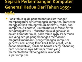 Presentasi Sejarah komputer | PPT
